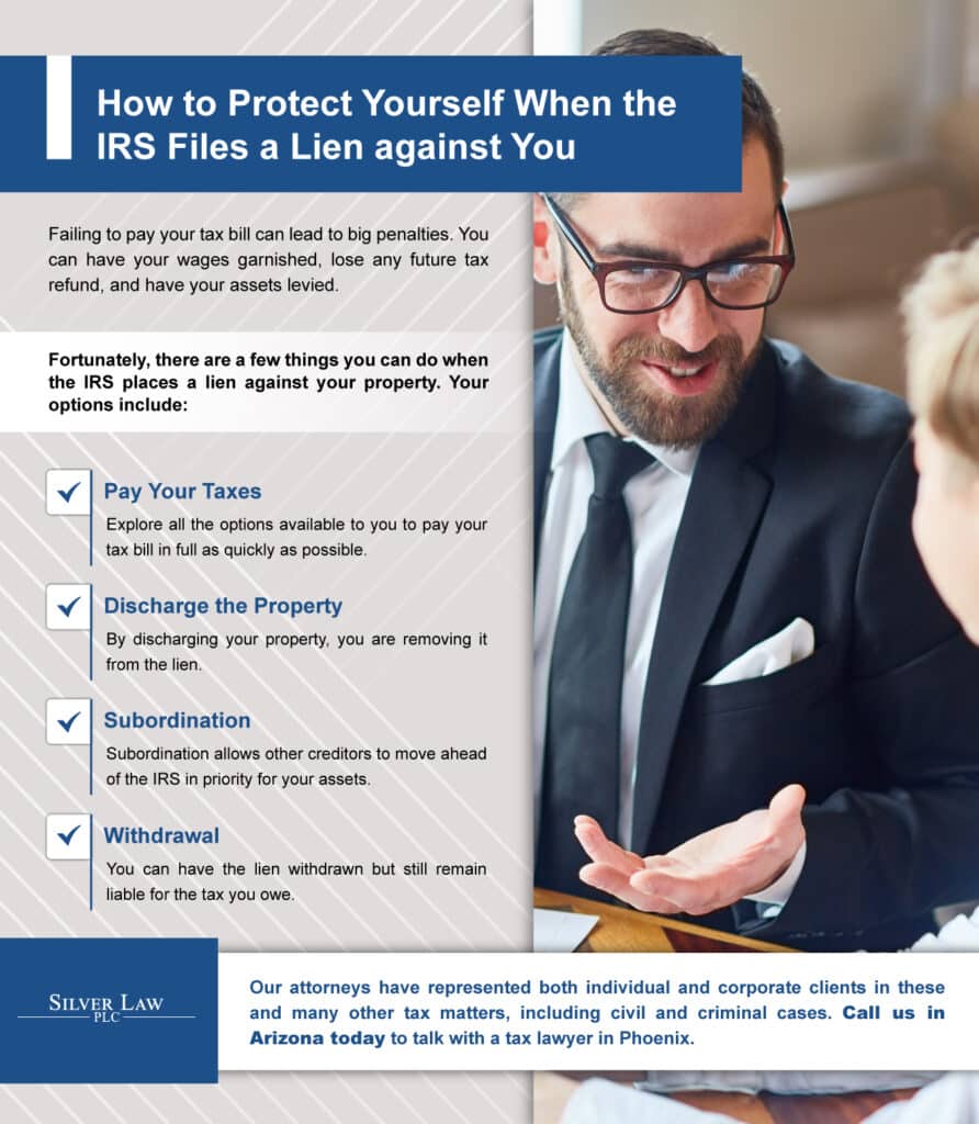 How to Protect Yourself When the IRS Files a Lien | Silver Law PLC
